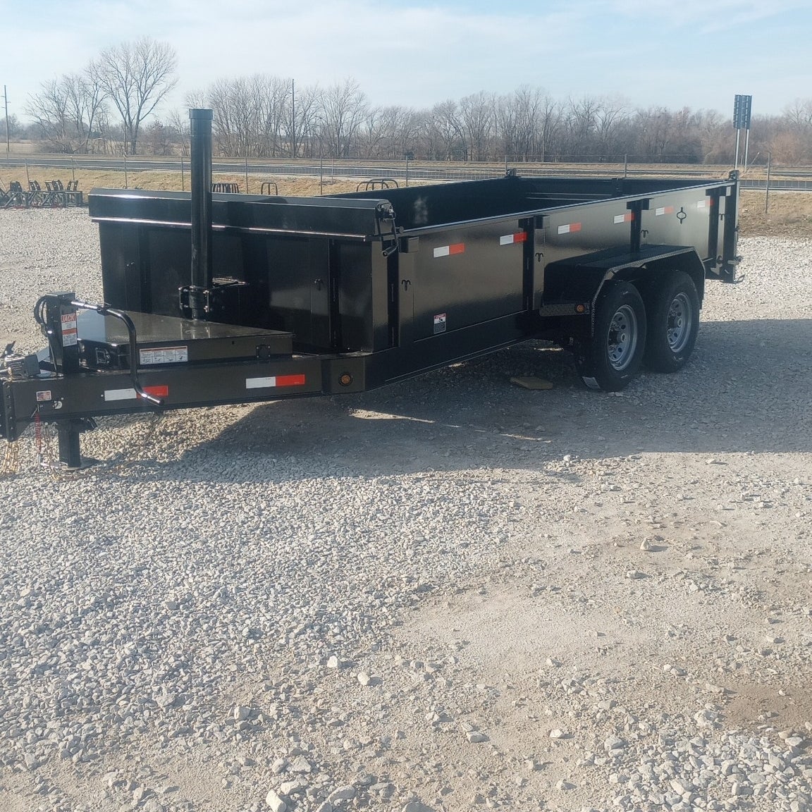 14' Bumper Pull Dump Trailer | T Equipment & Supply LLC